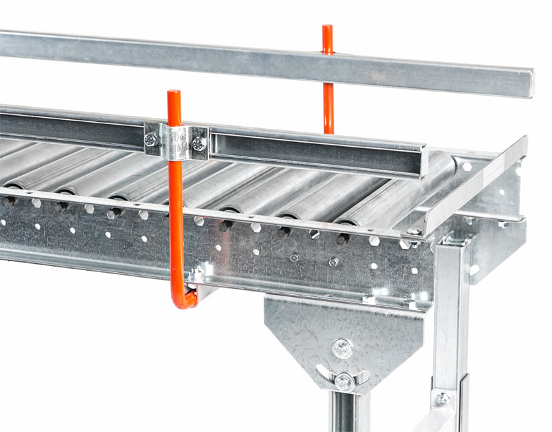 Adjustable Guard Rail (Double-Sided) — GravityConveyor.com